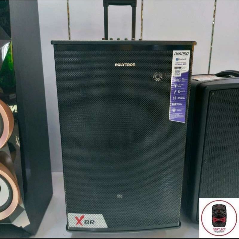 Jual ACTIVE SPEAKER 15 INCH POLYTRON PAS PRO 15F7 FREE MIC WIRELES 2 ...
