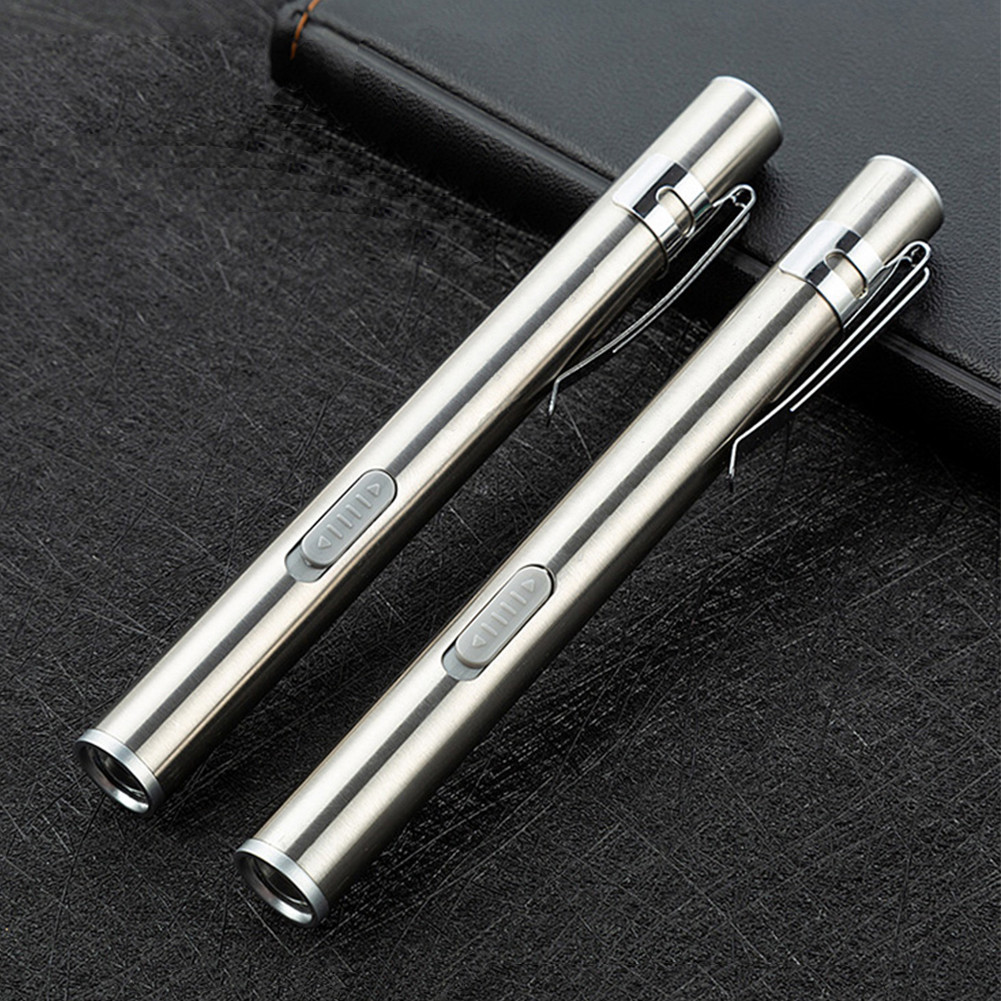 Jual Portable Professional Mecal LED Flashlight USB Re-argeable Energy ...