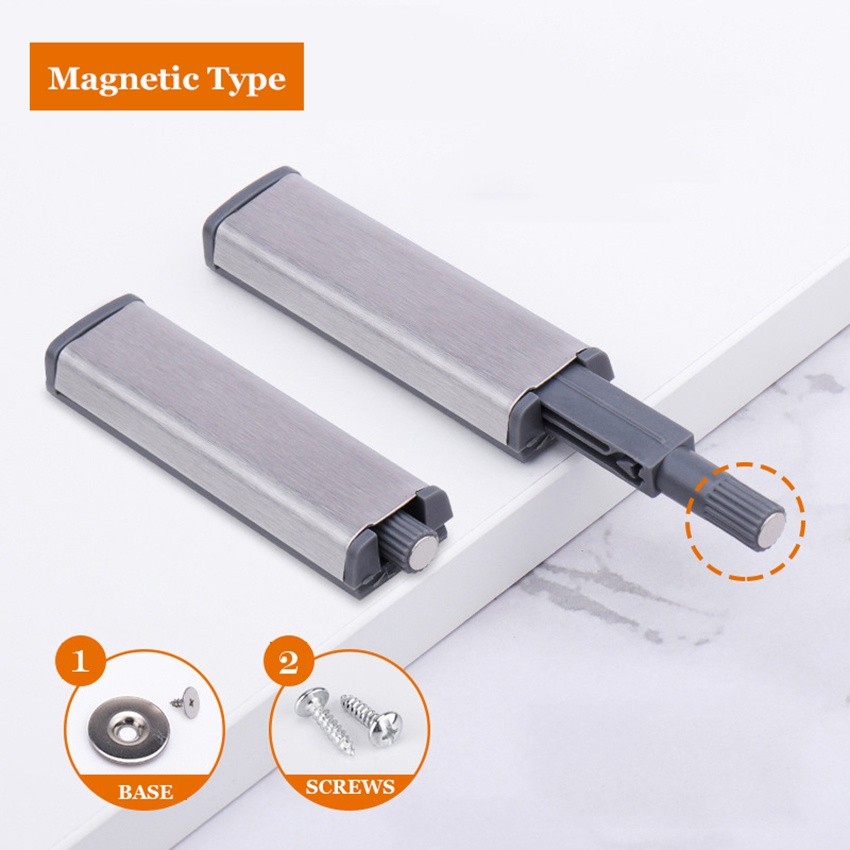 Jual Machinegard 5/10Pcs Push To Open Tip-On Magnet Self Rebounder ...