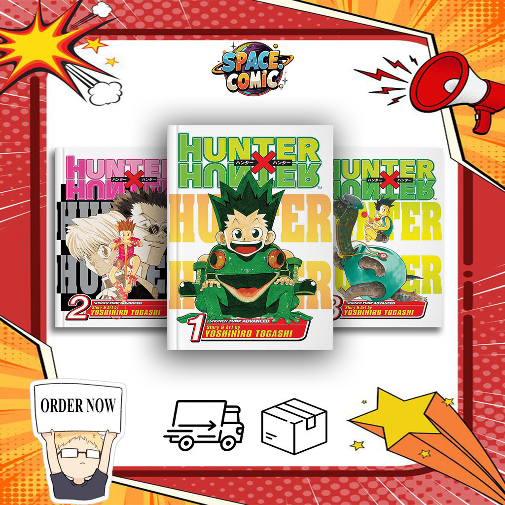 Jual Hunter x Hunter, 38 Book Series by Yoshihiro Togashi (English ...