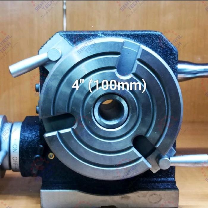 Jual Rotary table ukuran 4" , 6" , 8" , 10" , 12" / meja Milling putar ...