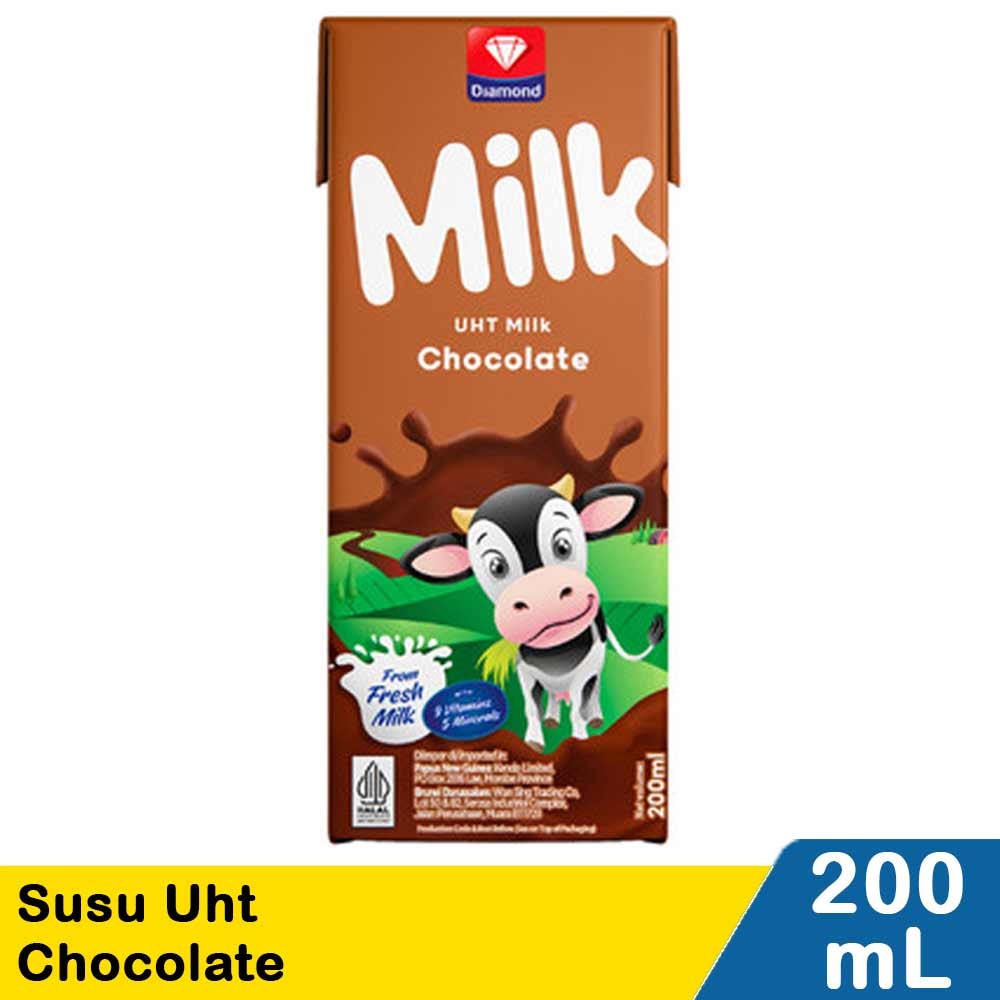 Jual DIAMOND SUSU UHT COKLAT 200mL | Shopee Indonesia