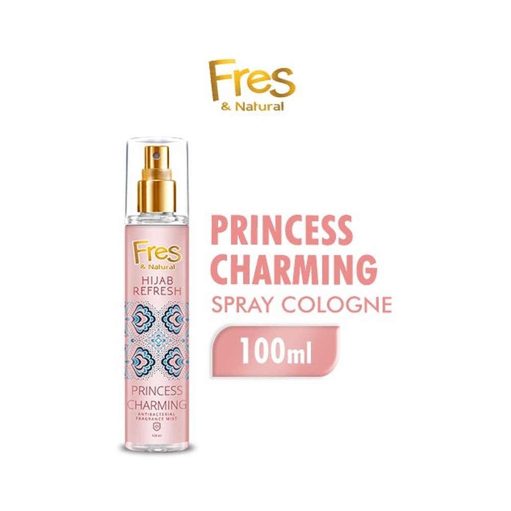 Jual FRES & NATURAL SPRAY COLOGNE HIJAB REFRESH PRINCESS CHRMNG 100mL ...