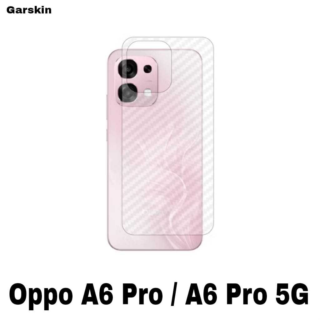 Jual Garskin Carbon Compatible For Oppo A6 Pro/Oppo A6 Pro 5G Anti ...