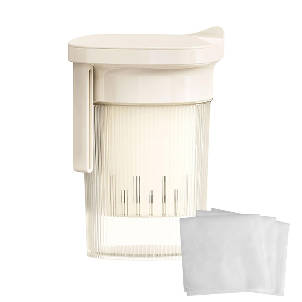 Jual Hung Curd Strainer Milk Whey Draining Filter Reusable Fine Mesh ...