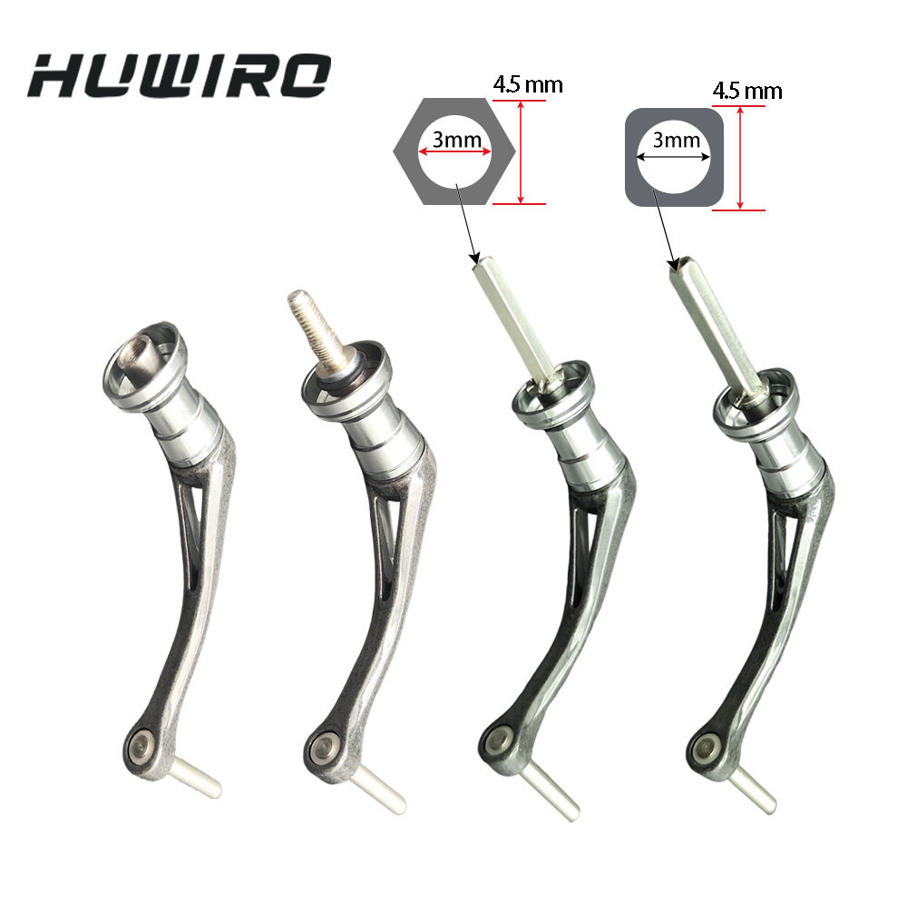Jual Spinning Fishing Reel Replace Handle without Knob Powerful Screw ...