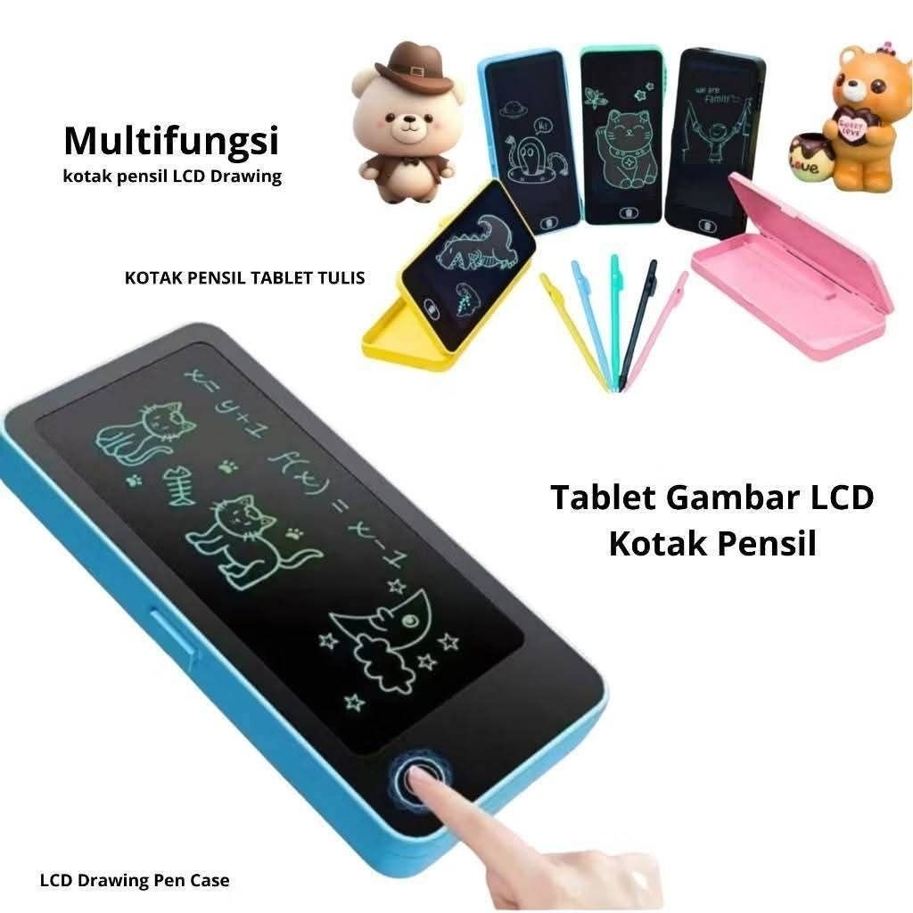 Jual Kotak Pensil Case Besar Lcd Writing DrawingBox Case Ukuran Besar ...