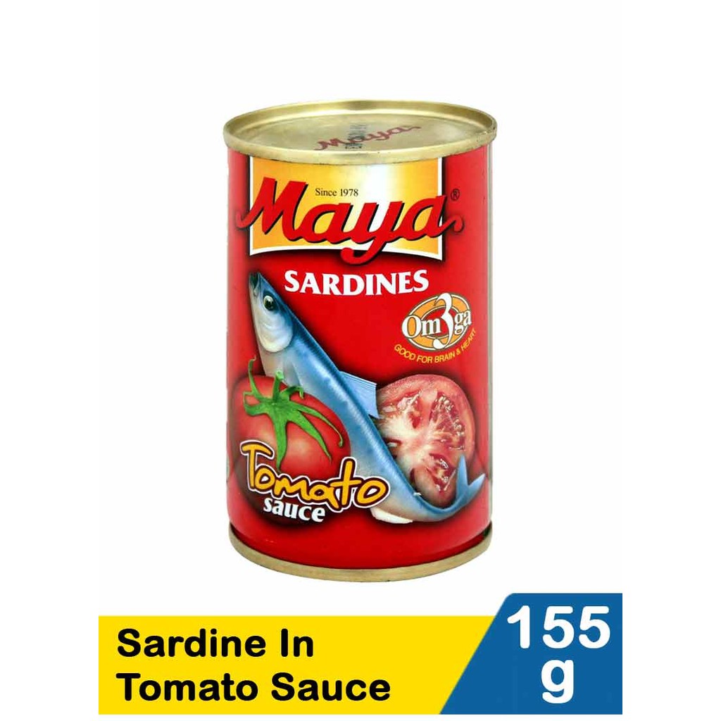 Jual MAYA SARDINES IN TOMATO SAUCE 155g | Shopee Indonesia