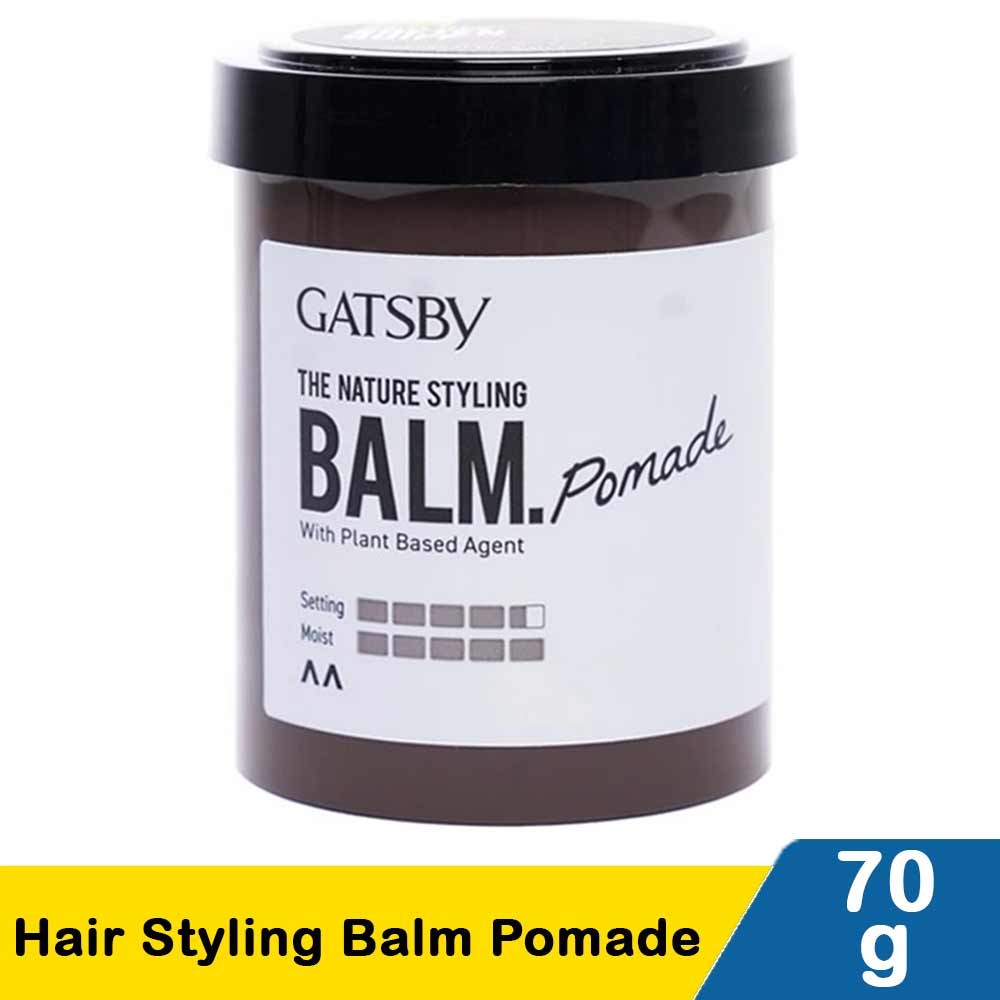 Jual GATSBY HAIR STYLING BALM POMADE 70g | Shopee Indonesia