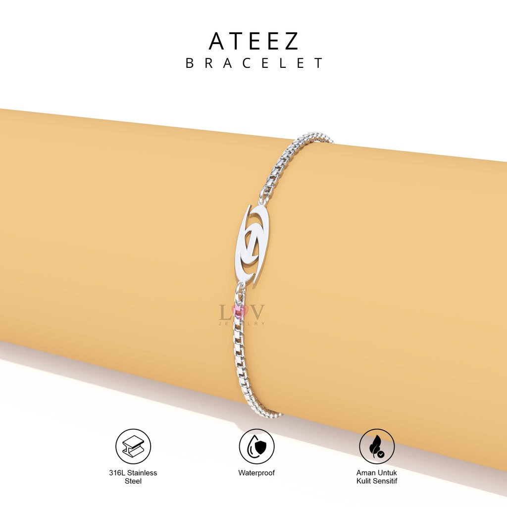 Jual Gelang ATEEZ ATINY Edition Kpop Inspired Bracelet Aksesoris ...