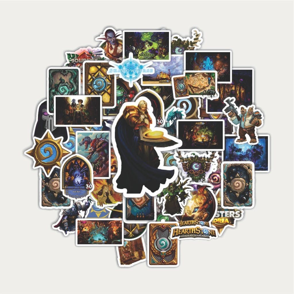 Jual Sticker Pack Stiker Video Game Series Hearthstone 001 | Sticker ...