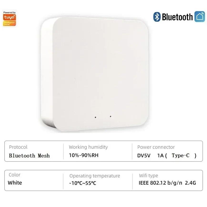 Jual Tuya Mesh Gateway Bluetooth To WIFI Connection Wired Hub Support ...