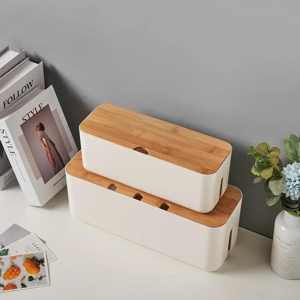 Jual Cable Tidy Management Box Stylish Organizer Safe Eco-Friendly ...