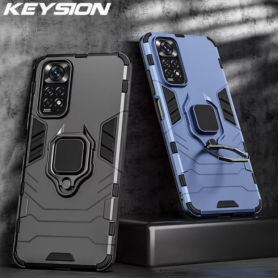 Jual XIAOMI MI 10T MI 10T PRO CASE RUGGED ARMOR ROBOT STANDING IRING ...