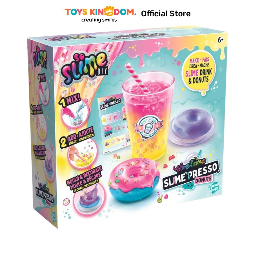 Jual Toys Kingdom Canal Toys Set So Slime Diy Slimelicious Slimepresso ...