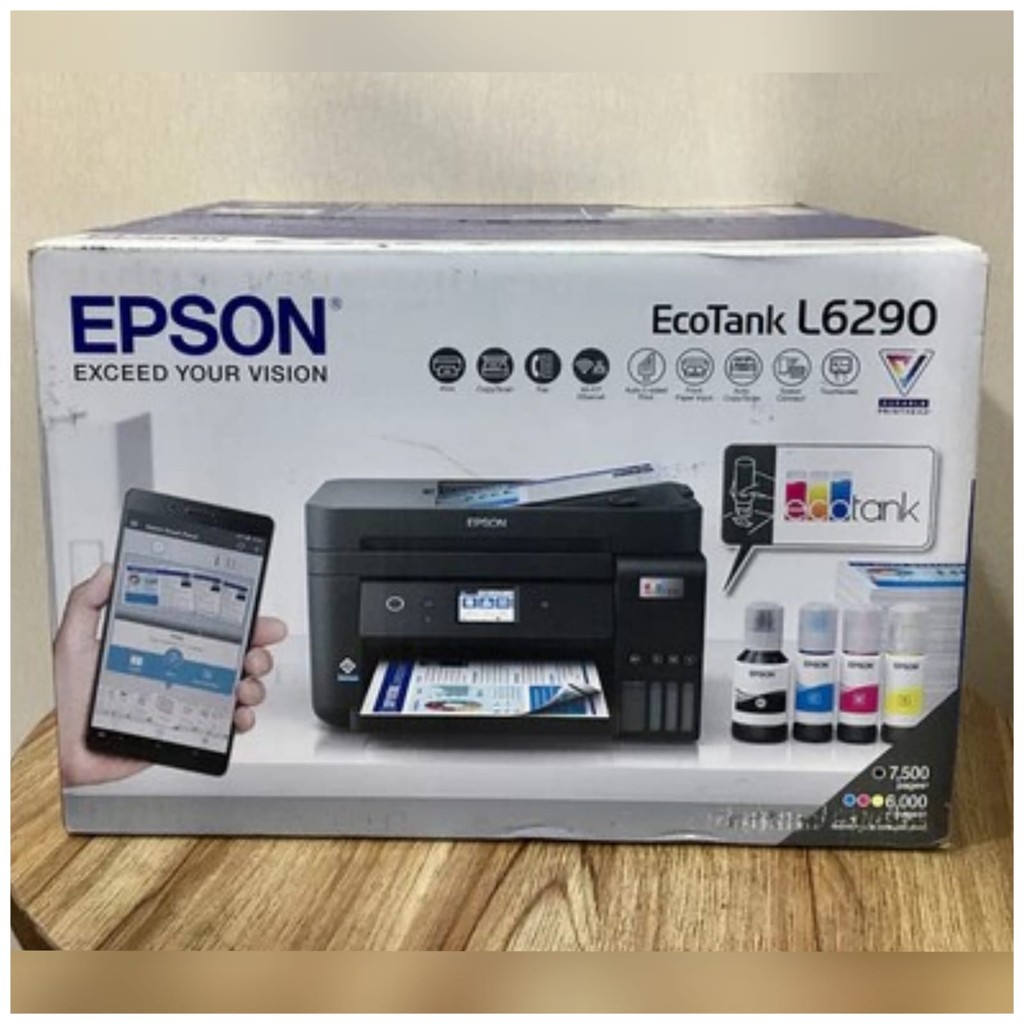 Jual Printer Epson EcoTank L6290 Multifungsi WiFi Fax Auto Duplex ...