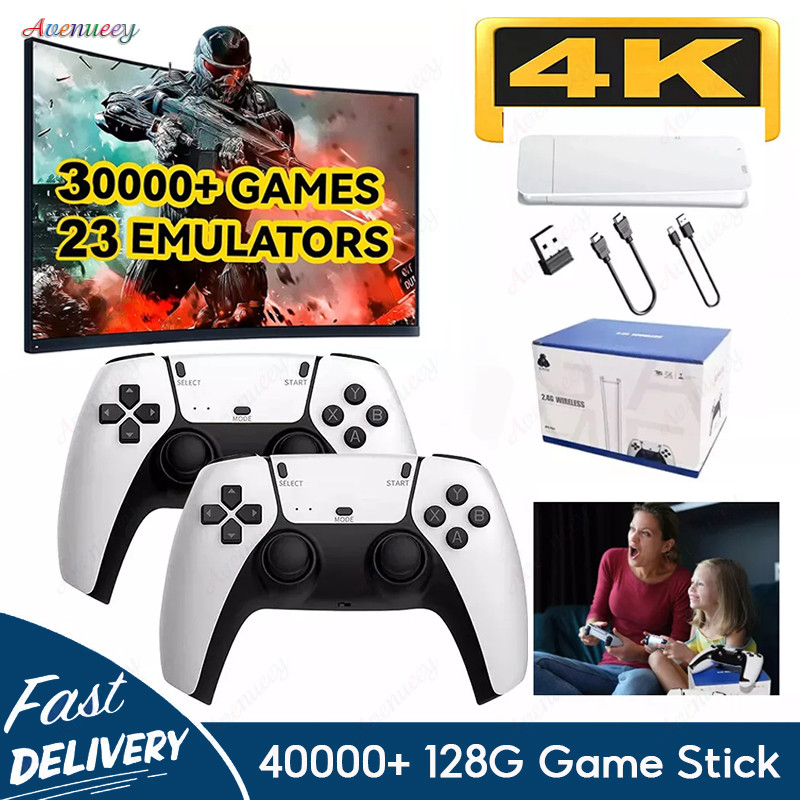 Jual M15 Game Stick Retro Console 20000+ Games Dual Wireless Controller ...