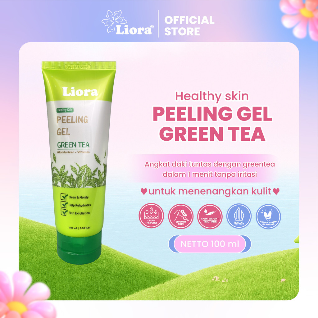 Jual LIORA Peeling Gel (Green Tea Extract) 100ML | Exfoliasi Tubuh ...