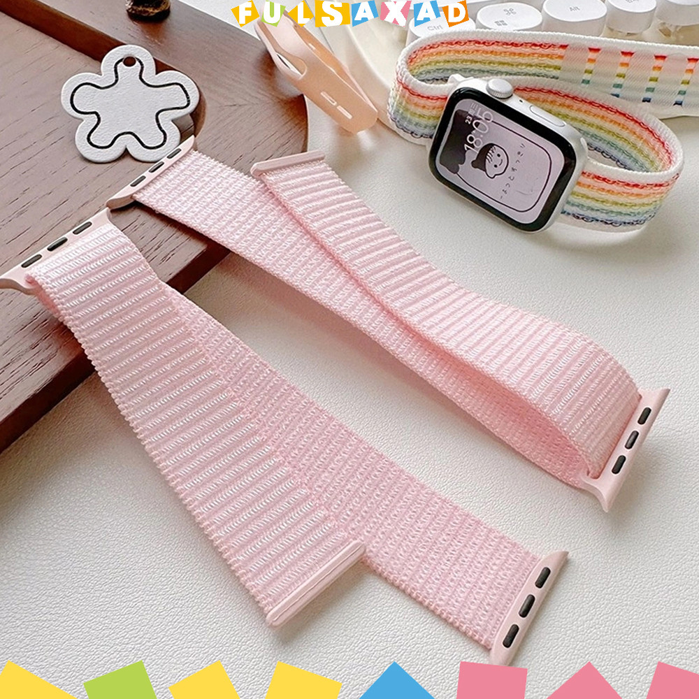 Jual Nylon Loop Strap for Apple Watch IWatch Ultra 3 2 Series 11 10 9 8 ...