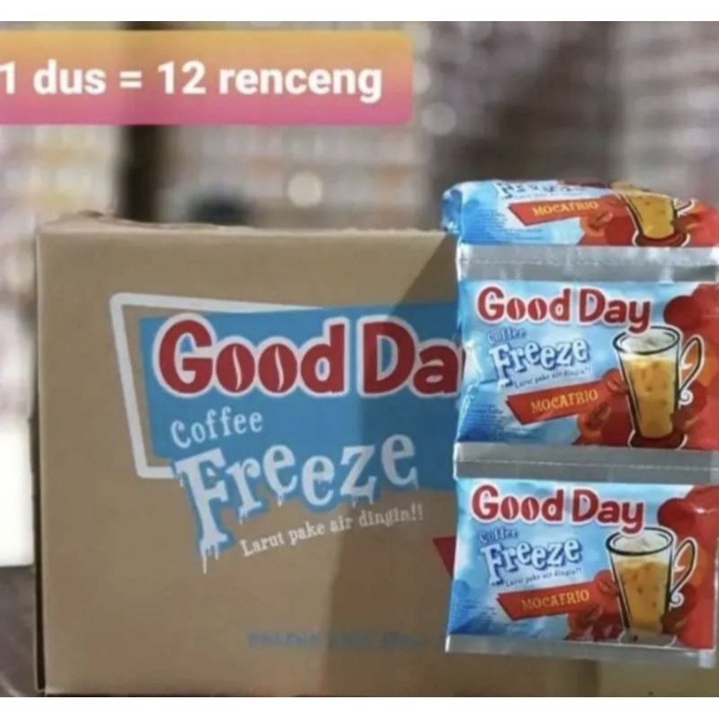 Jual good day freeze mocafrio 1dus isi 12renteng (10x12=120 pcs ...