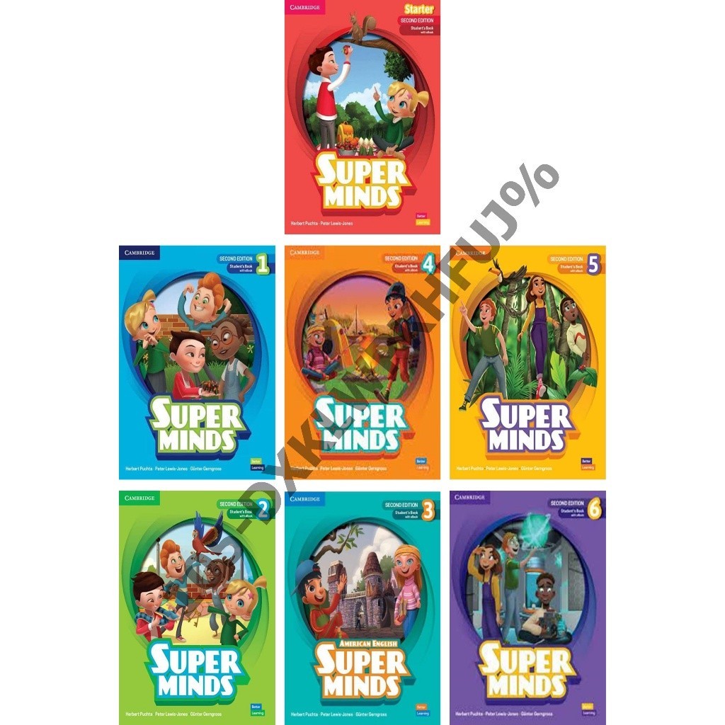Jual Super Minds Starter 1 – 6 / Workbook & Student book / full Color / 2nd Edition | Shopee ...