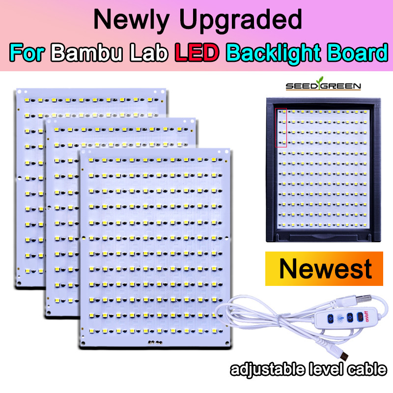 Jual For Bambu Lab Lithophane Led Panel CMYK LED Backlight Board PLA ...