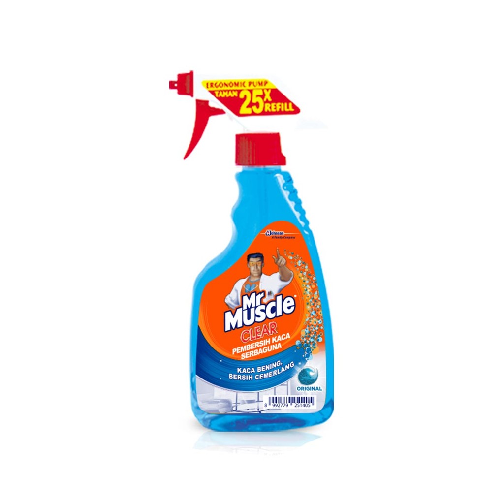 Jual MR.MUSCLE PEMBERSIH KACA SERBAGUNA ORIGINAL 500mL | Shopee Indonesia