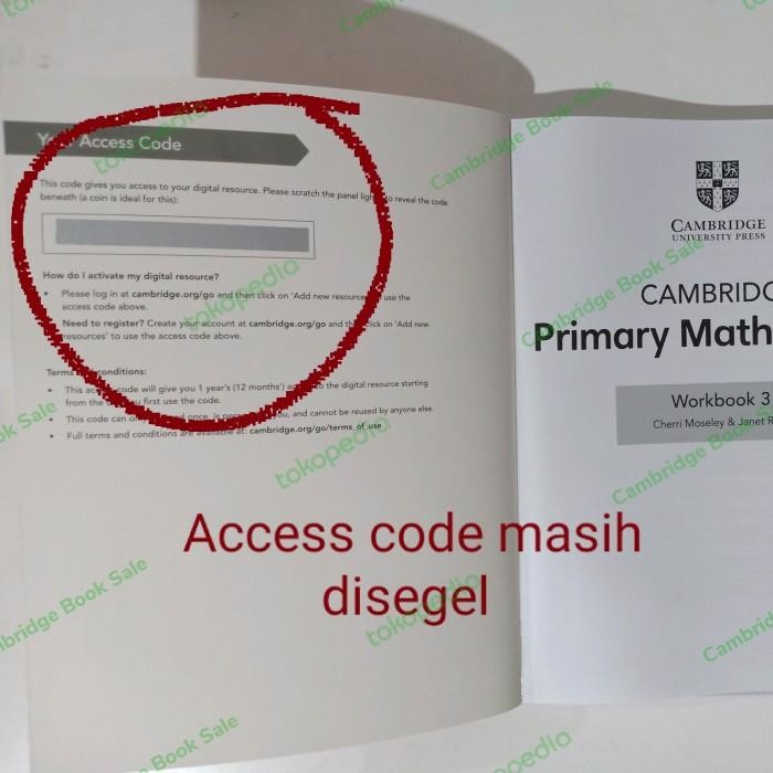 Jual New Cambridge Primary Mathematics Workbook 3 2nd w Digital Access ...