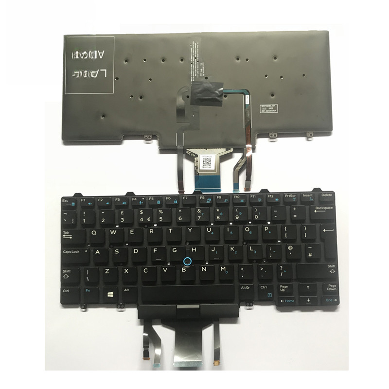 Jual UK Laptop Keyboard For Dell Latitude E5450 E5470 E7450 E7470 ...