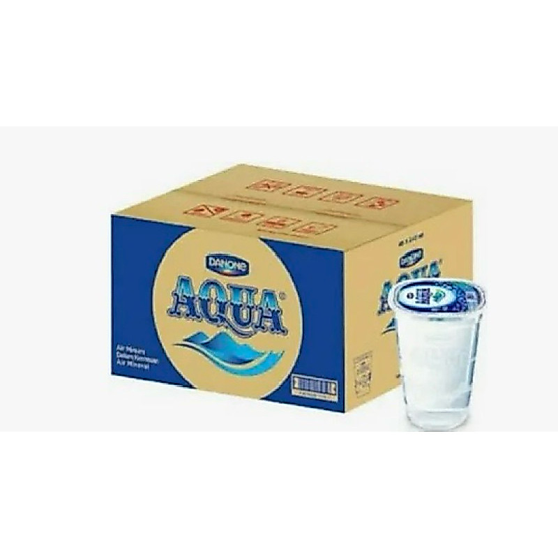Jual Aqua Gelas 1 Dus Isi Terlengkap & Harga Terbaru Juni 2026 | Shopee ...