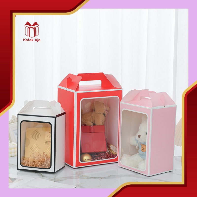 Jual Box Gable Jendela Mika Besar / Box Gable Jinjing / Box Boneka ...