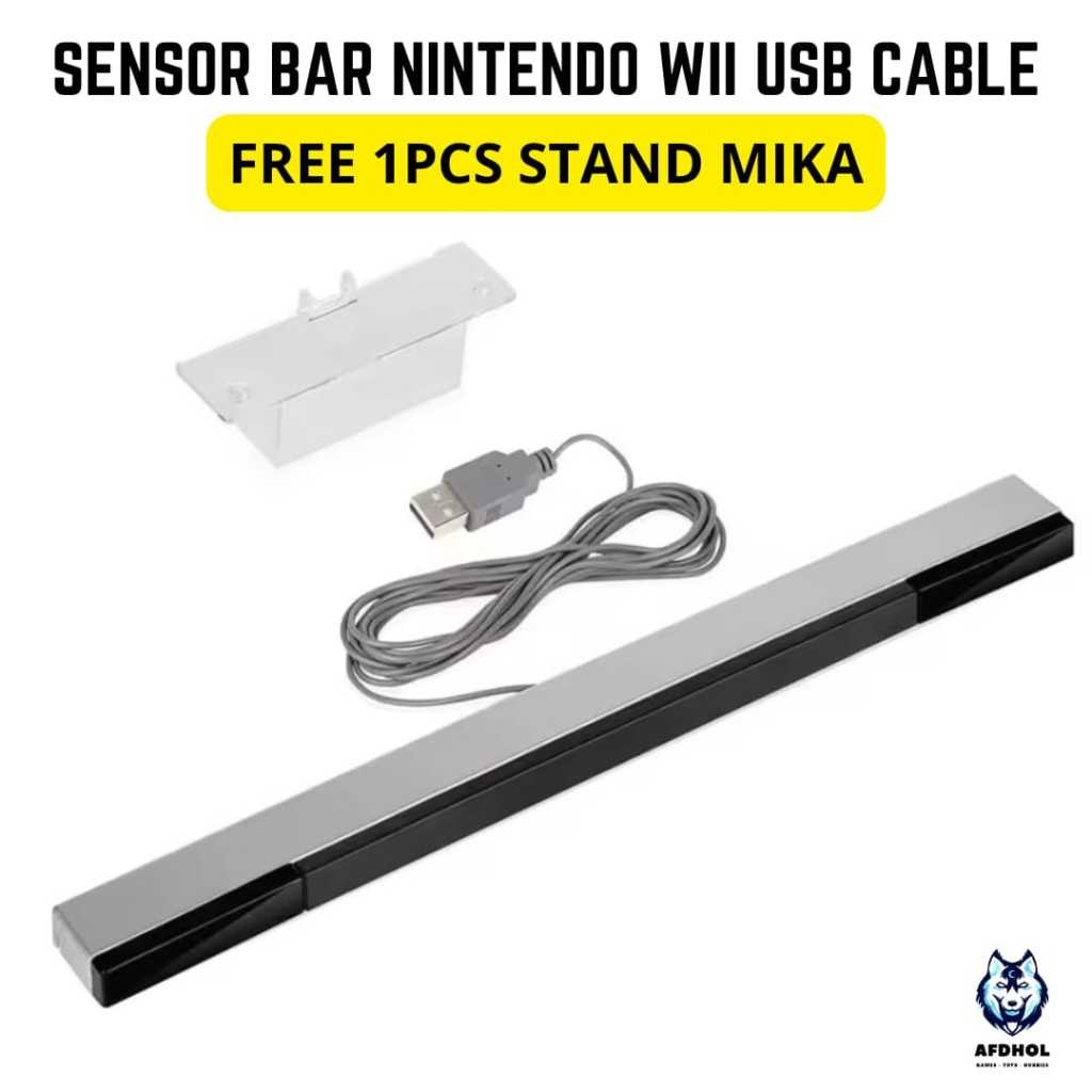 Jual SENSOR BAR NINTENDO WII / WII U / PC COMPUTER LAPTOP USB CABLE ...