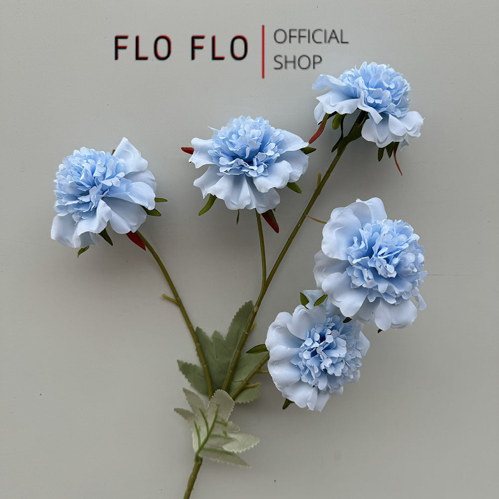 Jual FLO FLO - C17 ASEP 3 Cabang 60cm Artificial Bunga Krisan Mawar ...
