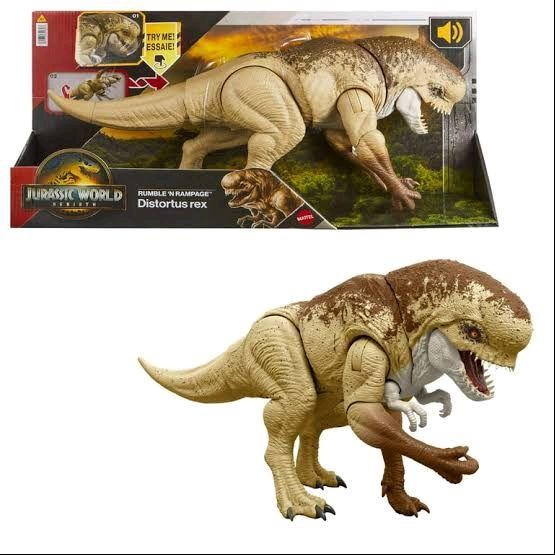 Jual Jurrasic World Rebirth Distortus Rex Rumble & Rampage Original ...