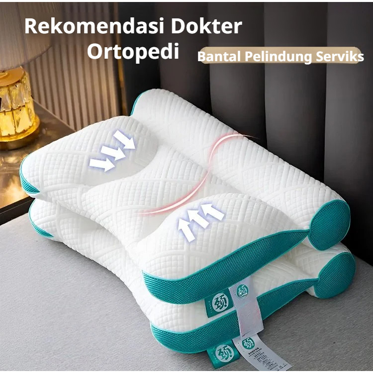 Jual Large Orthopedic Cervical Pillow/Bantal Tidur Kesehatan/ Bantal ...