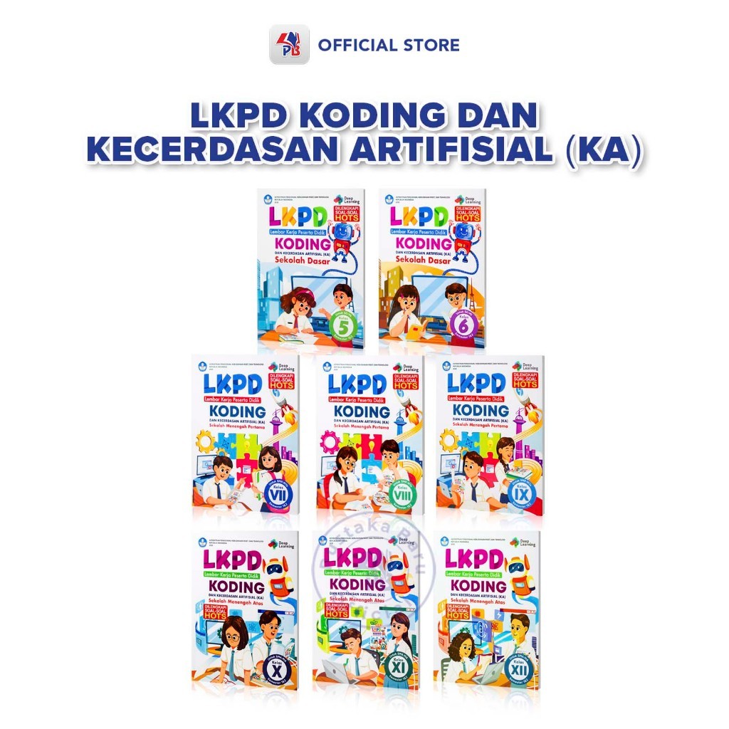 Jual Buku Lembar Kerja Peserta Didik (LKPD) SD SMP SMA / LKPD Koding ...