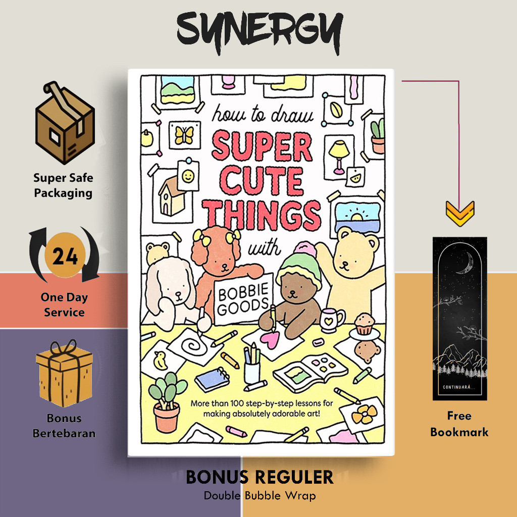 Jual How to Draw Super Cute Things with Bobbie Goods by Bobbie Goods ...