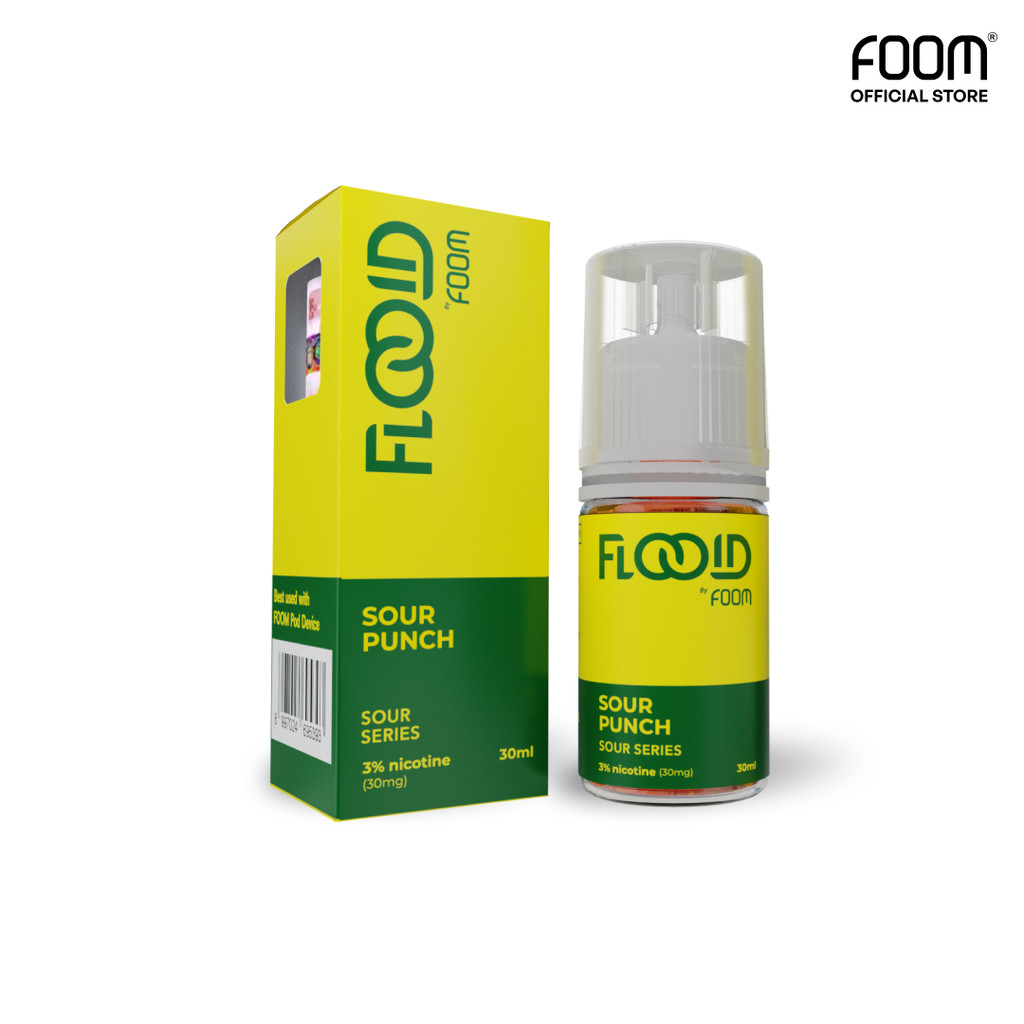 Jual Liquid Flooid by FOOM Sour Series - Sour Punch | Shopee Indonesia