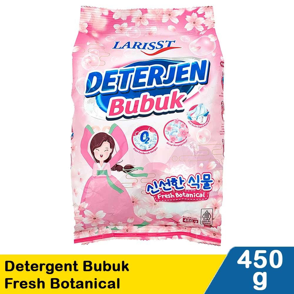 Jual LARISST DETERGENT BUBUK FRESH BOTANICAL 450g | Shopee Indonesia