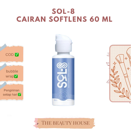 Jual Sol-8 Cairan Softlens Multi-Purpose 60 ML | Shopee Indonesia