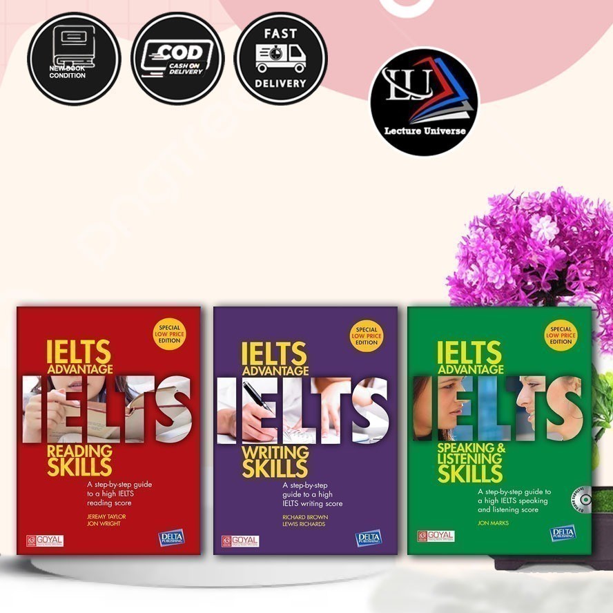 Jual Ready Book's | IELTS Advantage Speaking and Listening Skills + ELTS Advantage Reading ...