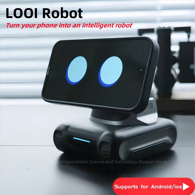 Jual LOOI Robot Smart Toy Turn Smartphone Into a Desktop Robot Magnetic ...