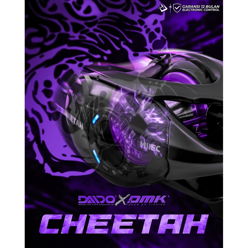 Jual Daido - Reel Cheetah X Dmk Electronic Control - Reel Pancing ...