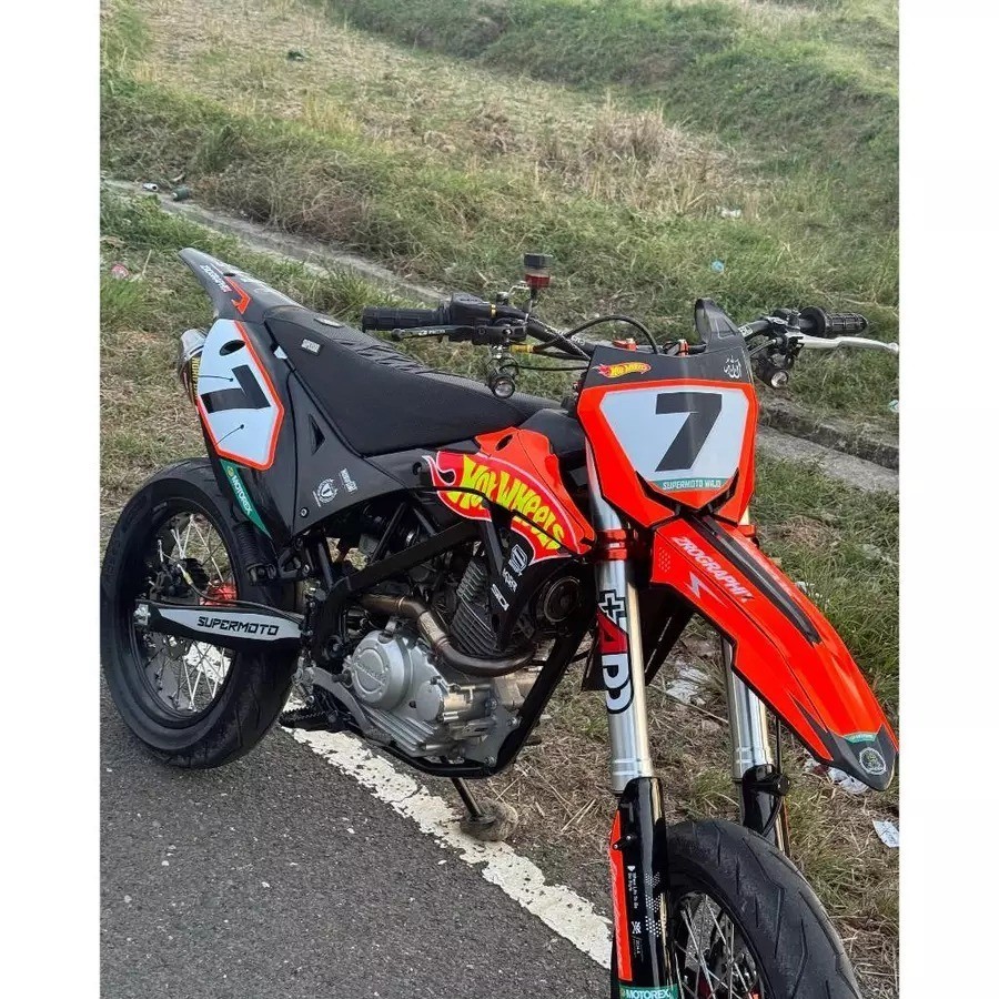 Jual Decal Stiker Dtracker-crf450-WR155/klx gordon/CRF /KLX BF full ...