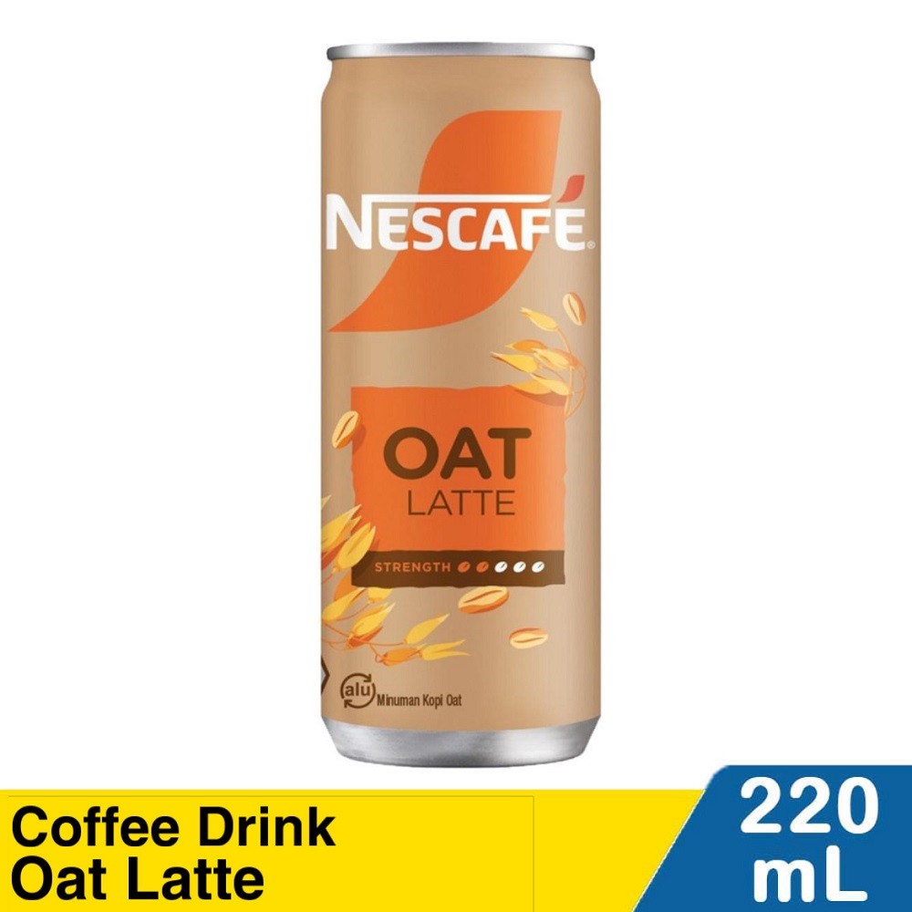 Jual NESCAFE COFFEE DRINK OAT LATTE 220mL | Shopee Indonesia