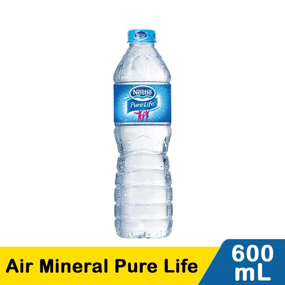 Jual NESTLE AIR MINERAL PURE LIFE 600mL | Shopee Indonesia