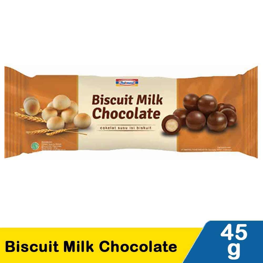 Jual INDOMARET BISCUIT MILK CHOCOLATE 40g | Shopee Indonesia