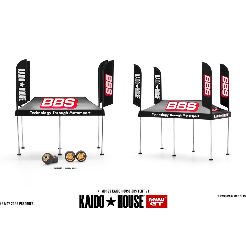 Jual MINI GT 199 Kaido House BBS Tent V1 | Shopee Indonesia
