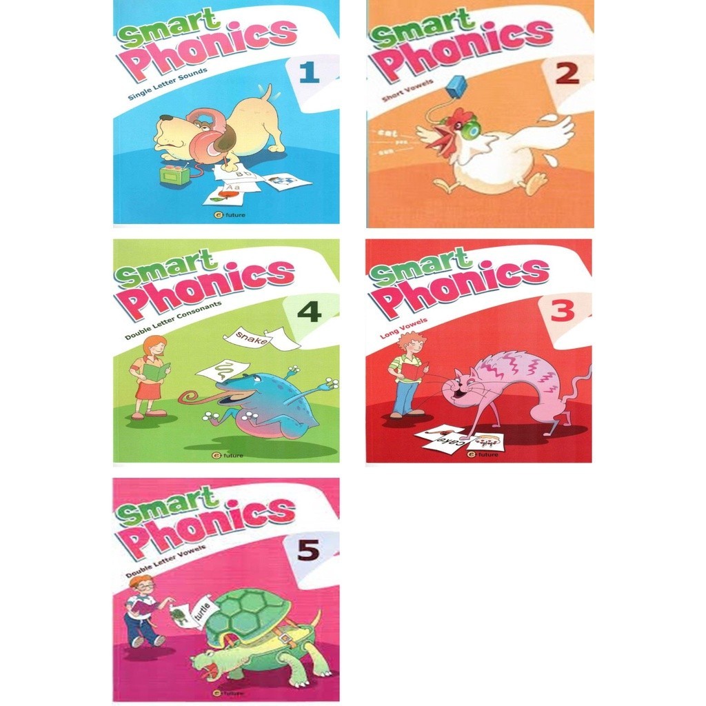 Jual Smart Phonics Level Book 1 2 3 4 5 / Warna | Shopee Indonesia