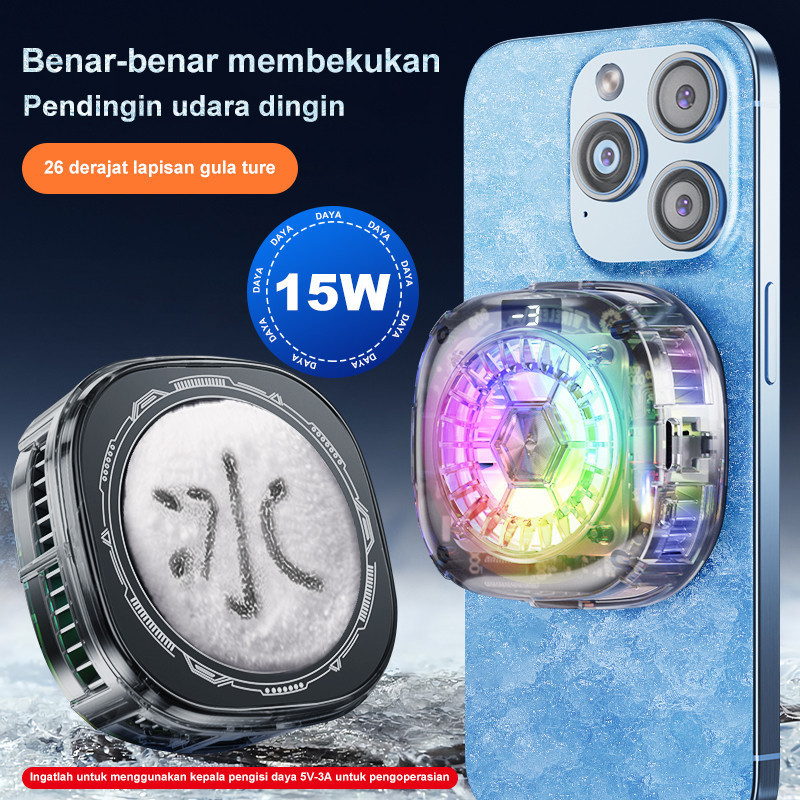 Jual Pendingin Hp Gaming X122APro Kipas Pendingin Mobil Portabel Kipas ...